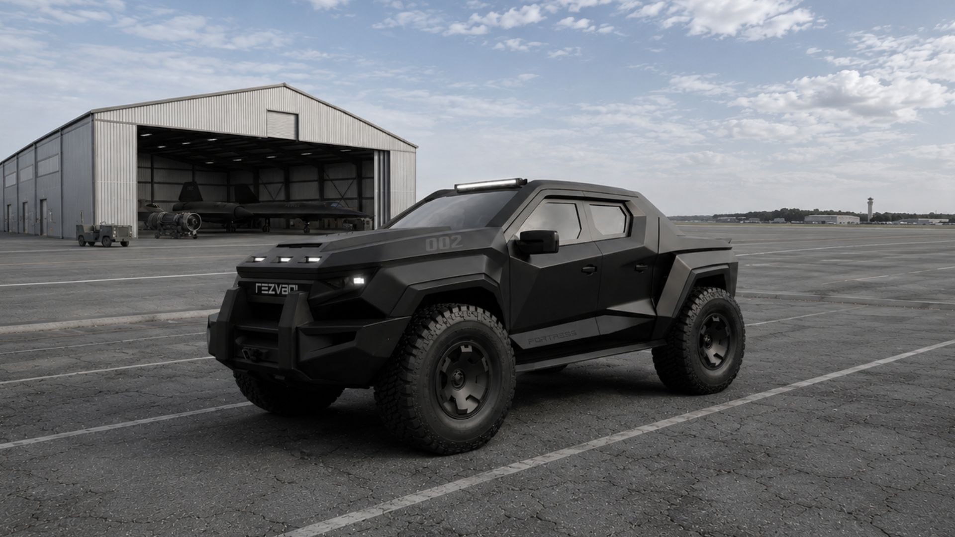 Photos: 850 hp armored 2027 Fortress truck is engineered for extreme ...