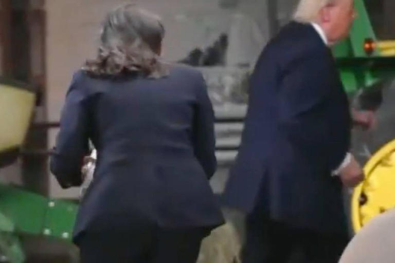Trump rips off microphone and storms out of NBC interview in Iran war ...
