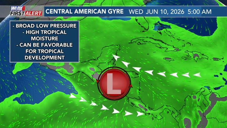 Late-week potential for tropical activity