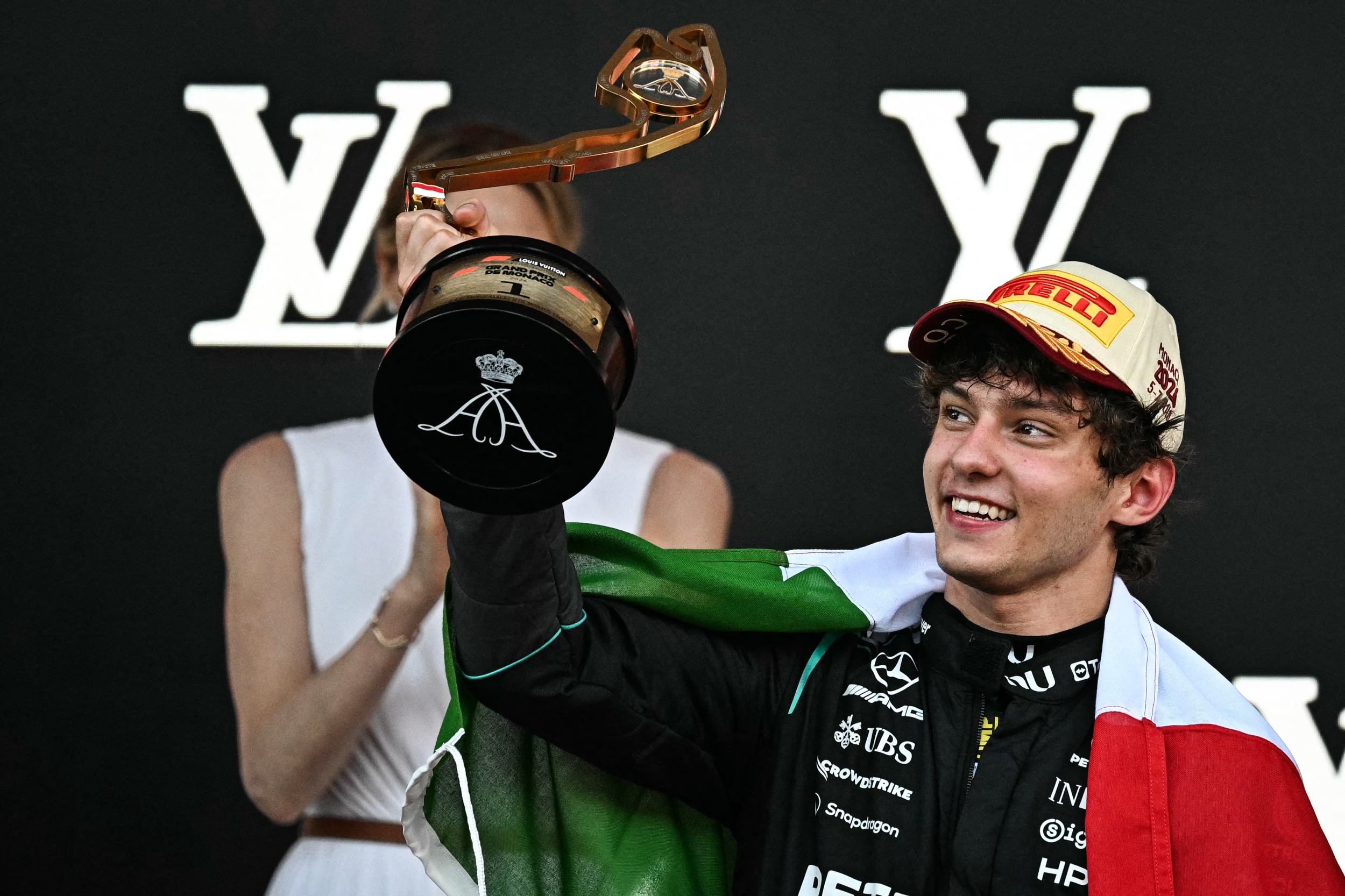 Teenage history-maker: Kimi Antonelli survives Monaco chaos to win ...