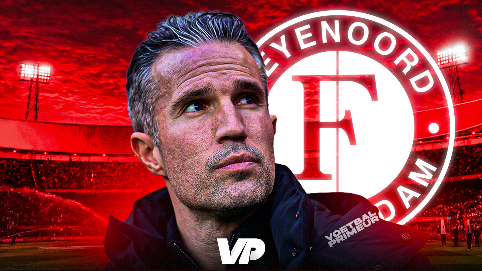 Feyenoord bevestigt vertrek van Persie: trainer per direct weg uit De Kuip