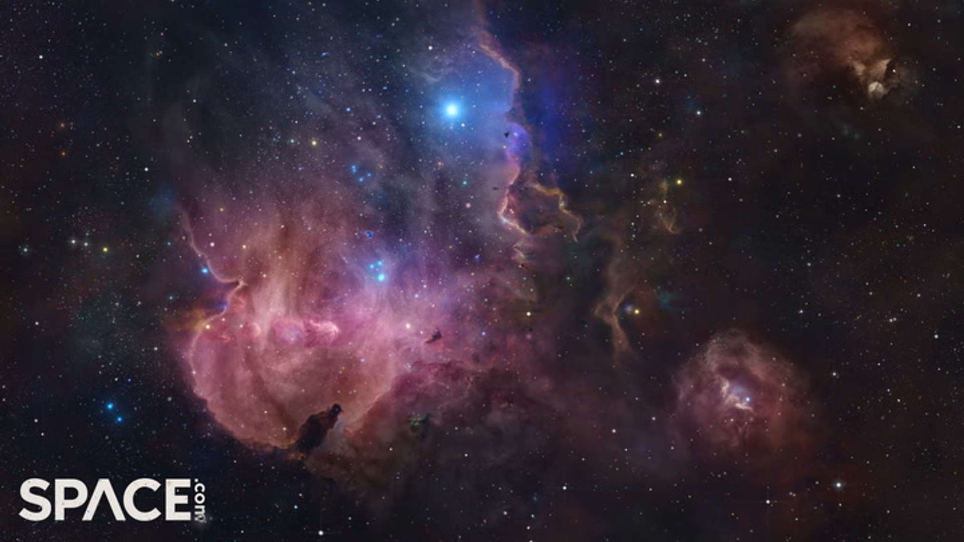 Running Chicken Nebula - Amazing 4K 3D animation created from VLT ...