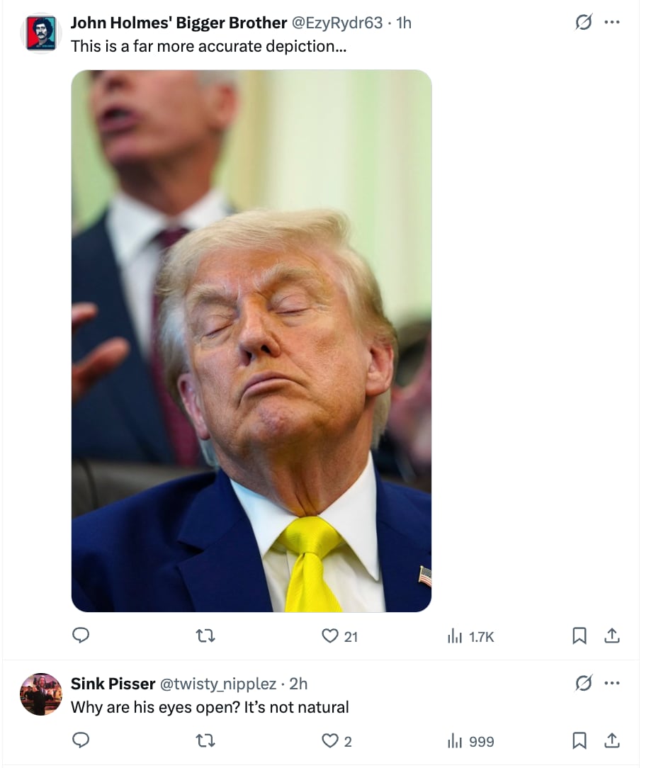 New Trump portrait draws social media reaction over his appearance