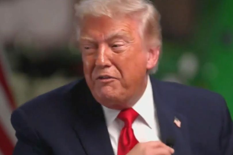 Trump rips off microphone and storms out of NBC interview in Iran war ...