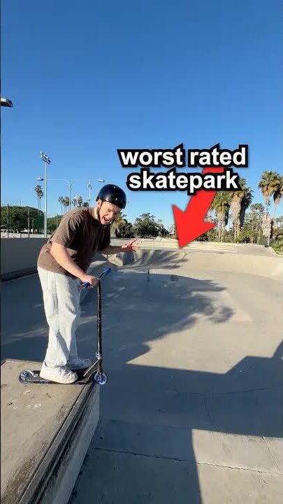 This skatepark is a literal dumpster fire