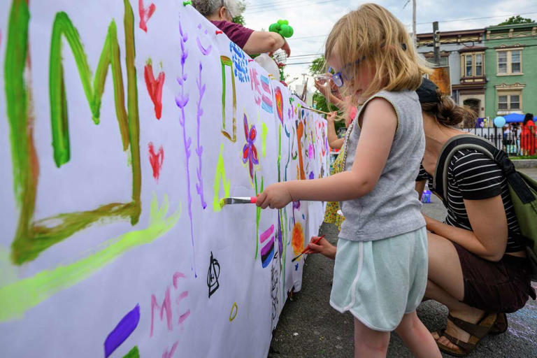 Photos: Creativity flows at Albany's Art on Lark festival