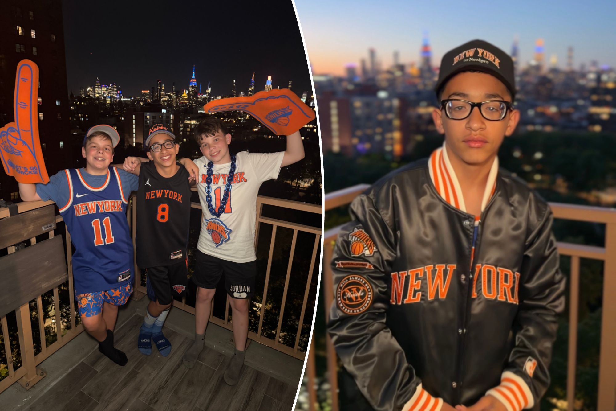 Adorable Knicks superfan gets surprise of a lifetime as millions of ...