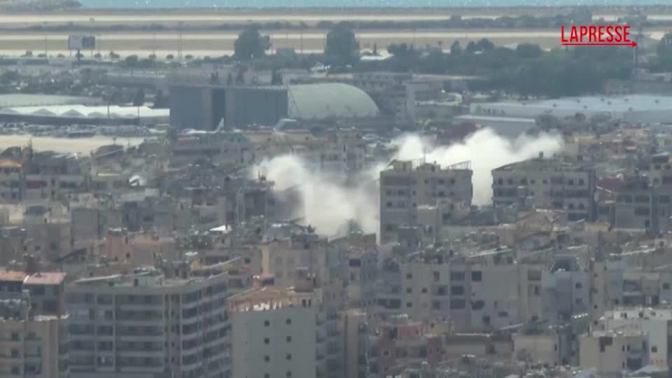 Libano, colonne di fumo sopra Beirut dopo i raid israeliani nonostante ...