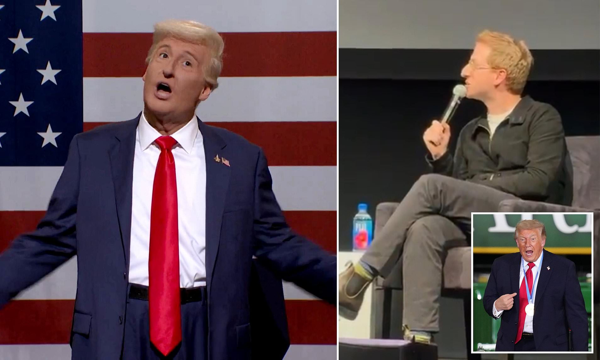 SNL actor who plays Trump reveals he's scared of the president