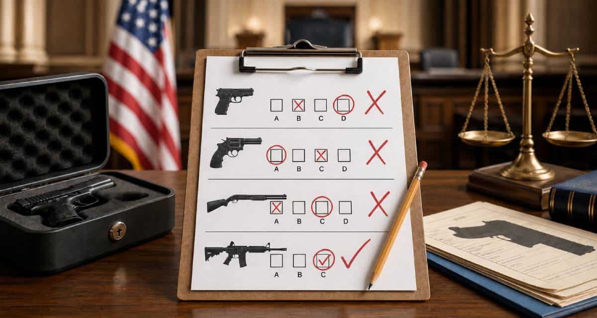 Could you pass a firearm law quiz most Americans fail?
