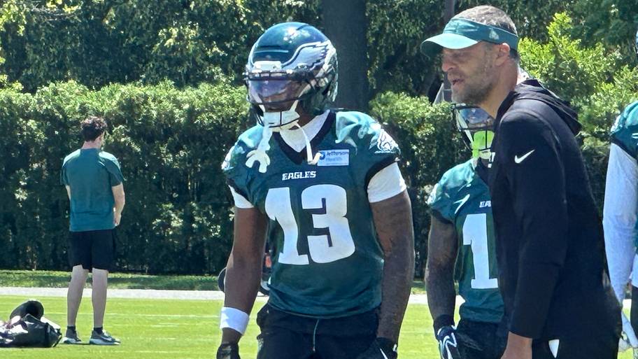 The Eagles are betting on WR Dontayvion Wicks to produce in Makai Lemon ...