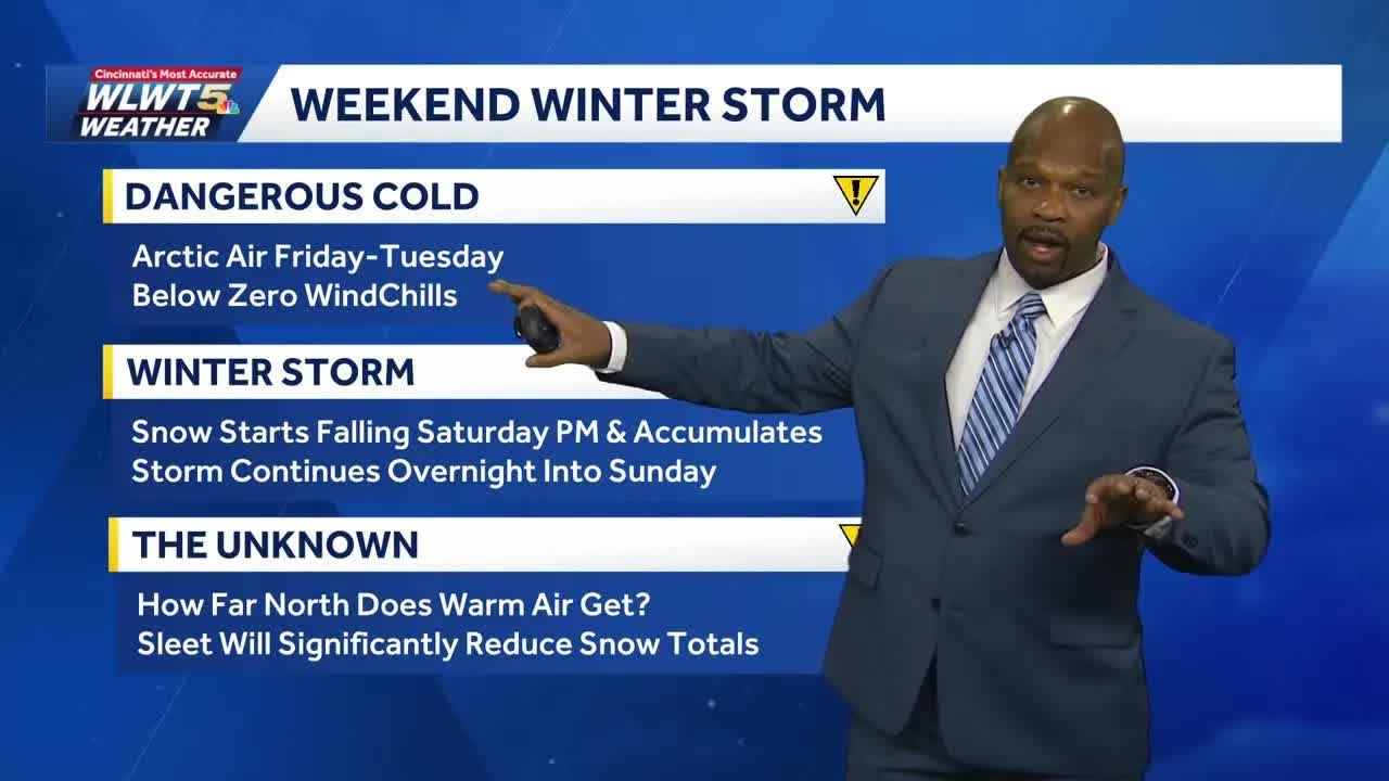 Winter storm threatens Cincinnati with snow and bitter cold