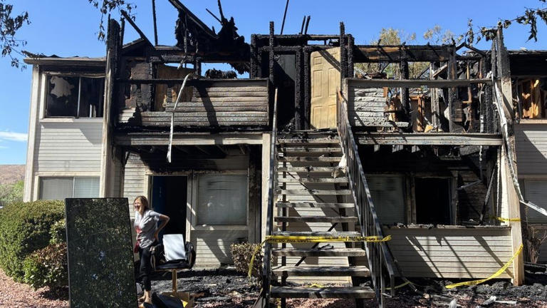 Multiple families displaced after fire ignites in St. George apartments