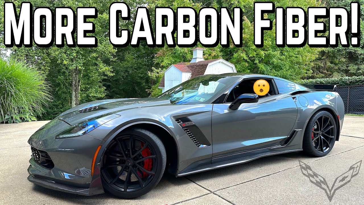 Elevate your C7 Corvette Z06 to new heights with this carbon fiber ...
