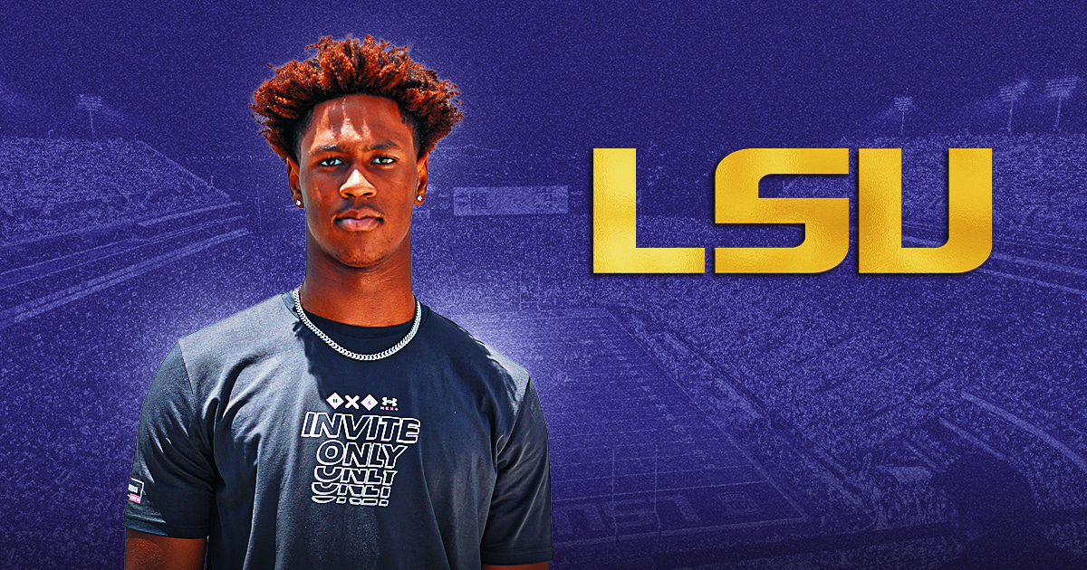 Elite EDGE KJ Green commits to LSU Tigers