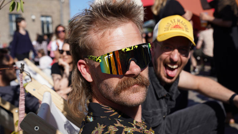'Ugly in a beautiful way': Crowd cheers Denmark’s mullet championship