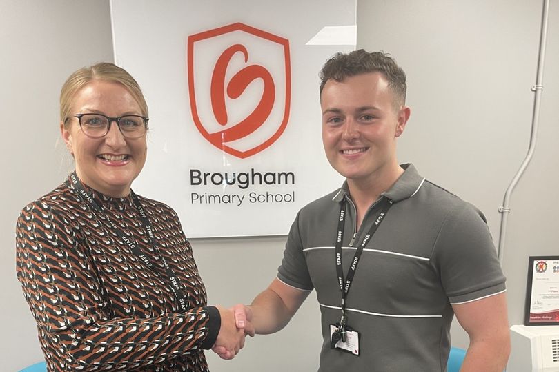 Newly qualified teacher back in same classroom after taking up post at ...