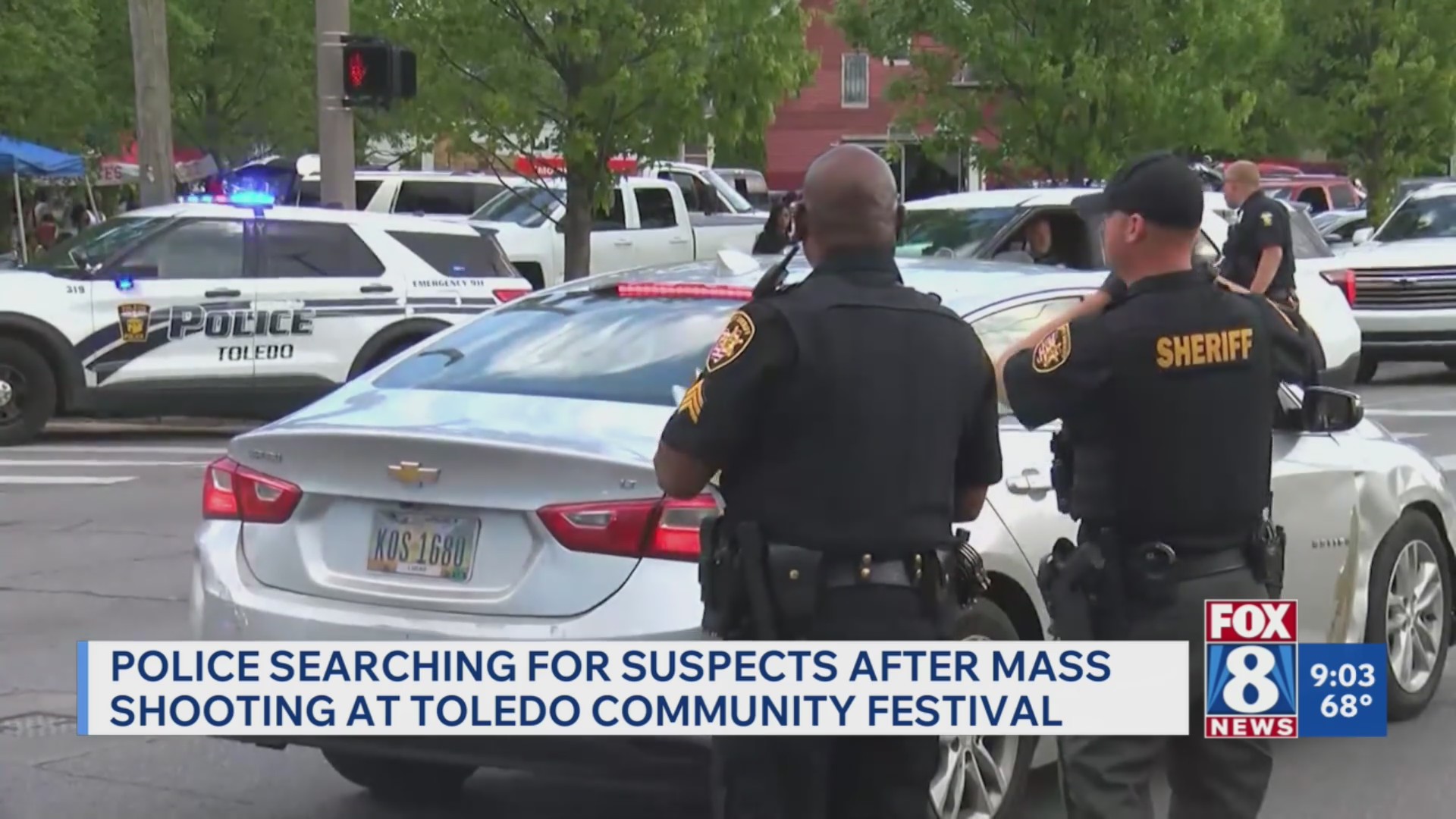 Shooting near Toledo festival injures 12