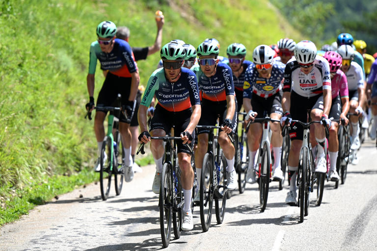 Critérium du Dauphiné: Alex Baudin survives from early breakaway to win ...