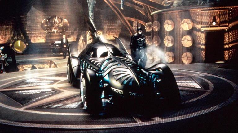 HR Giger pitched a scary looking Batmobile for Val Kilmer's Batman Forever