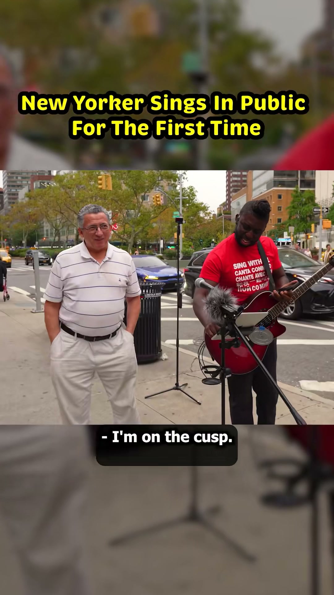 Watch me live my Elvis dream on the streets