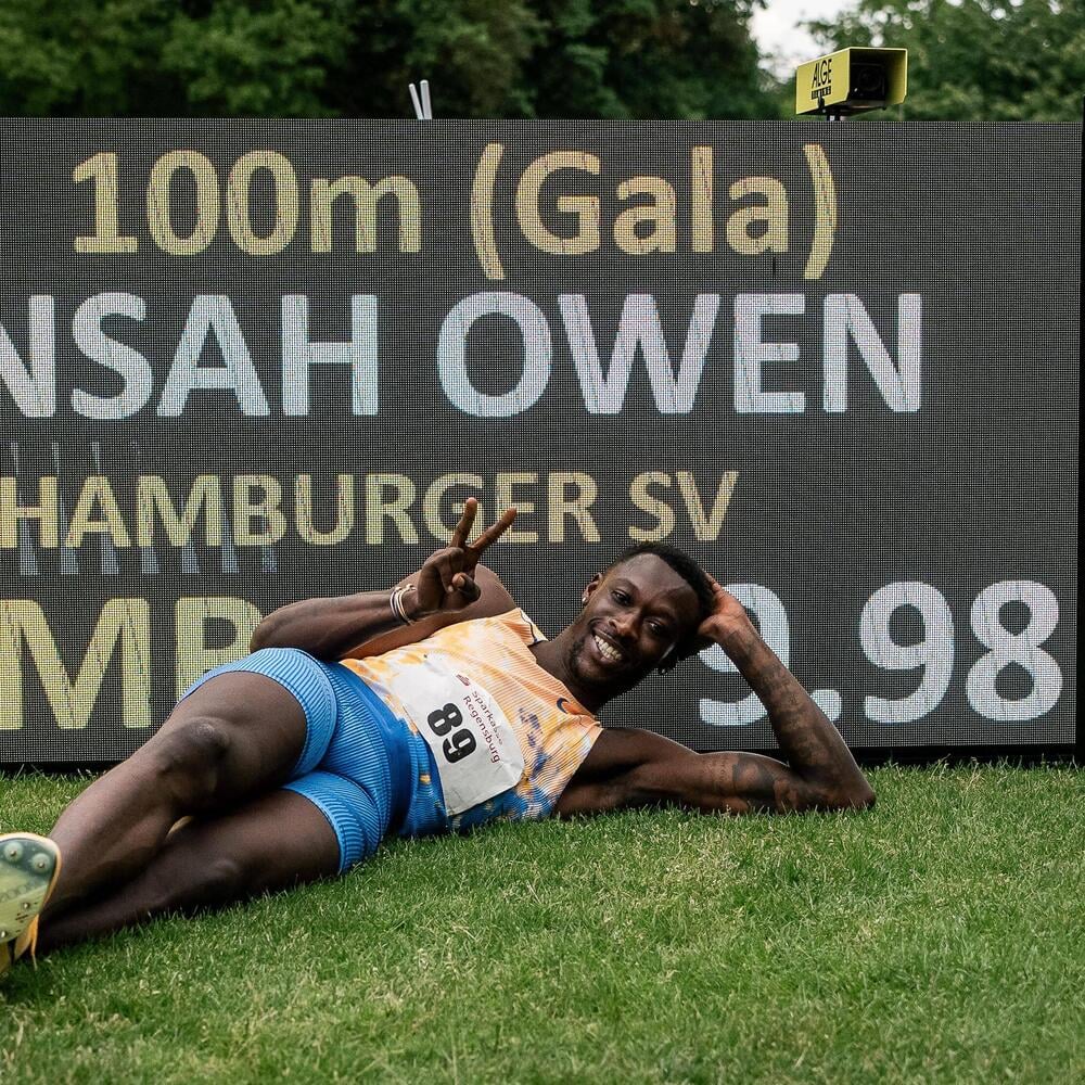 „Ich bin kein One-Hit-Wonder“: Owen Ansah verbessert deutschen Rekord ...