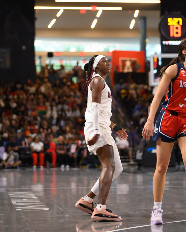 WNBA photo essay: Led by Rhyne Howard and Angel Reese, the Atlanta ...