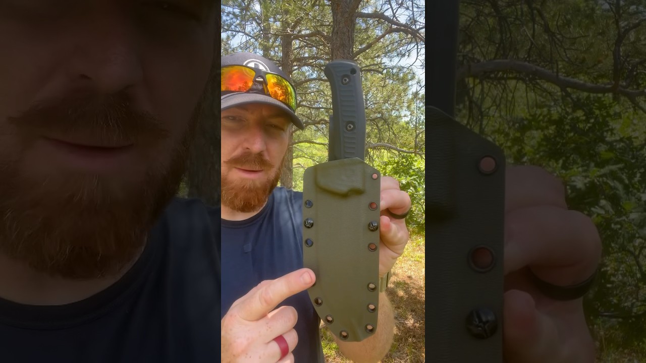 A solid camp knife is essential for every outdoorsman