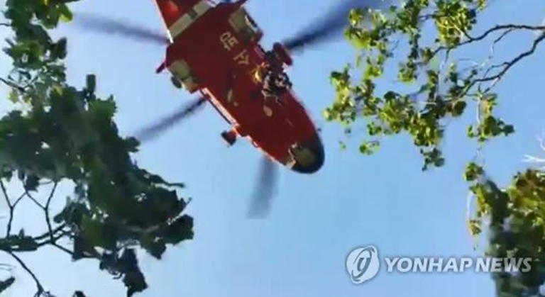 설악산서 60대 등산객 50m 아래 추락사