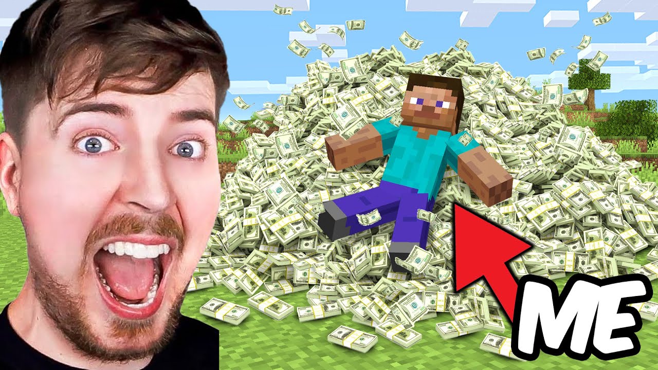 I fooled my friend with MrBeast in Minecraft