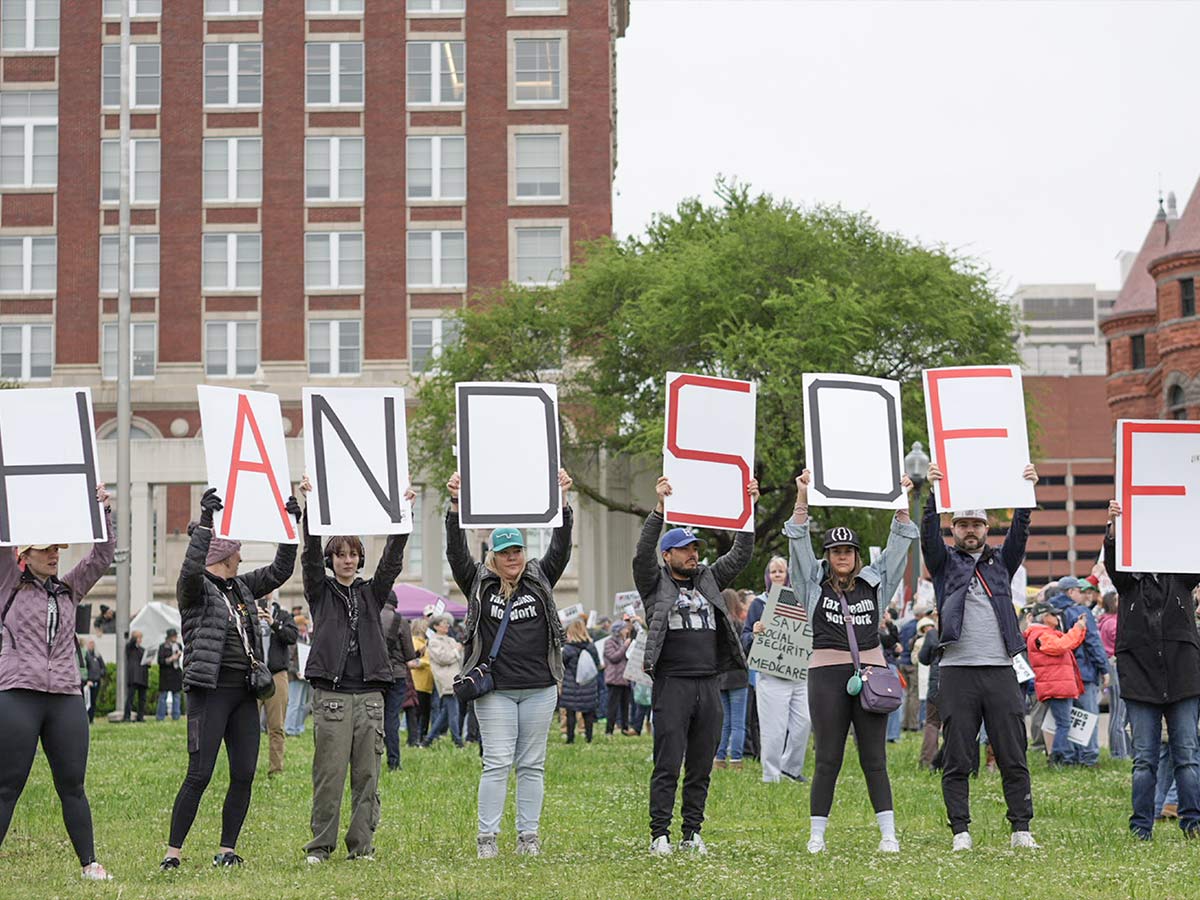Historical movements: Powerful photos from hands-off protests in all 50 ...