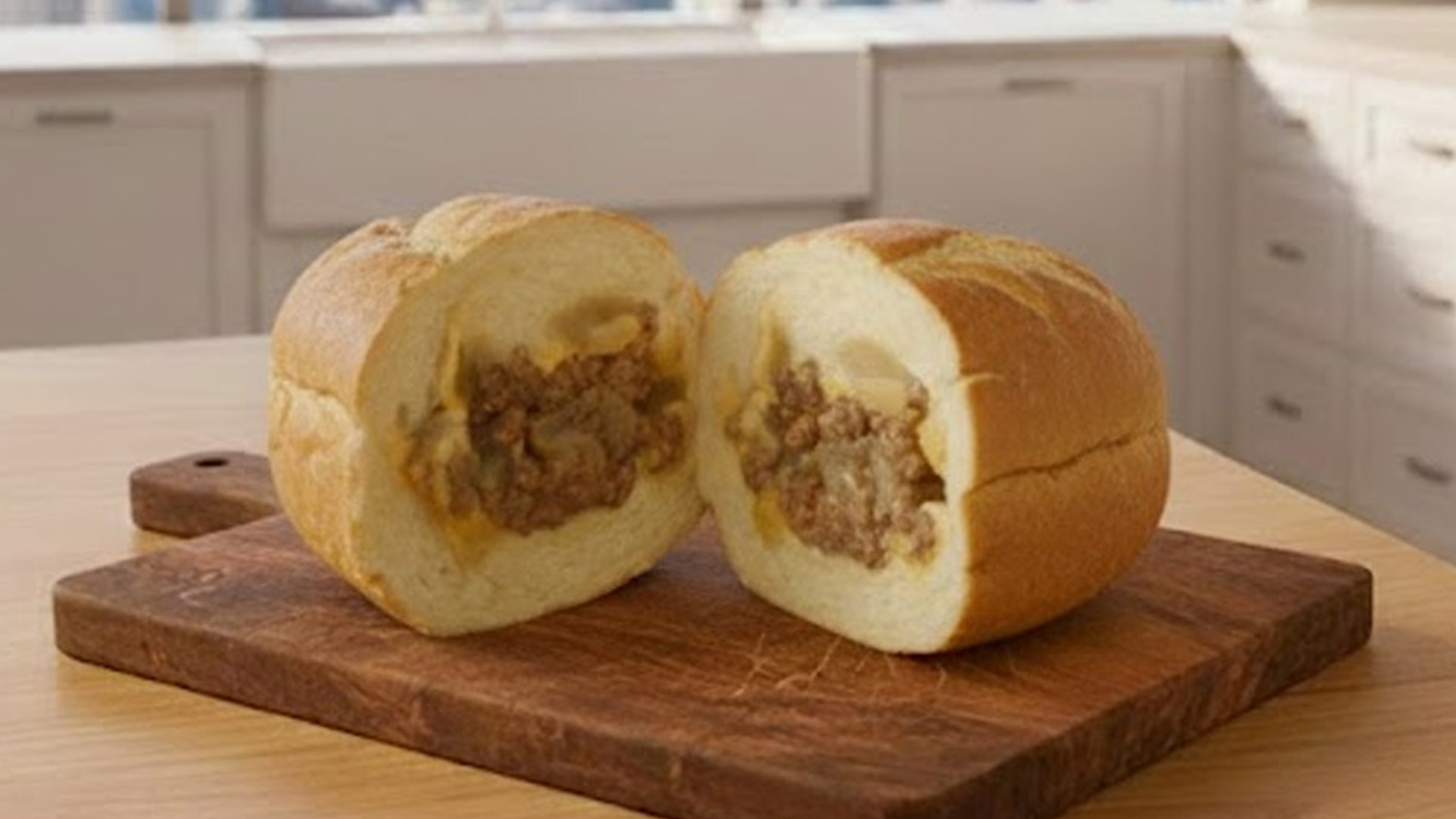 How to make homemade cheeseburger buns