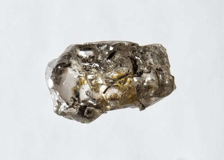 In 2014, scientists crushed a diamond and found a tiny blue clue to ...