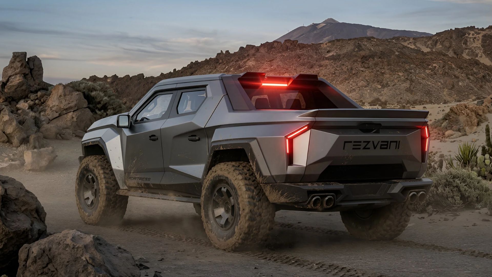 Photos: 850 hp armored 2027 Fortress truck is engineered for extreme ...