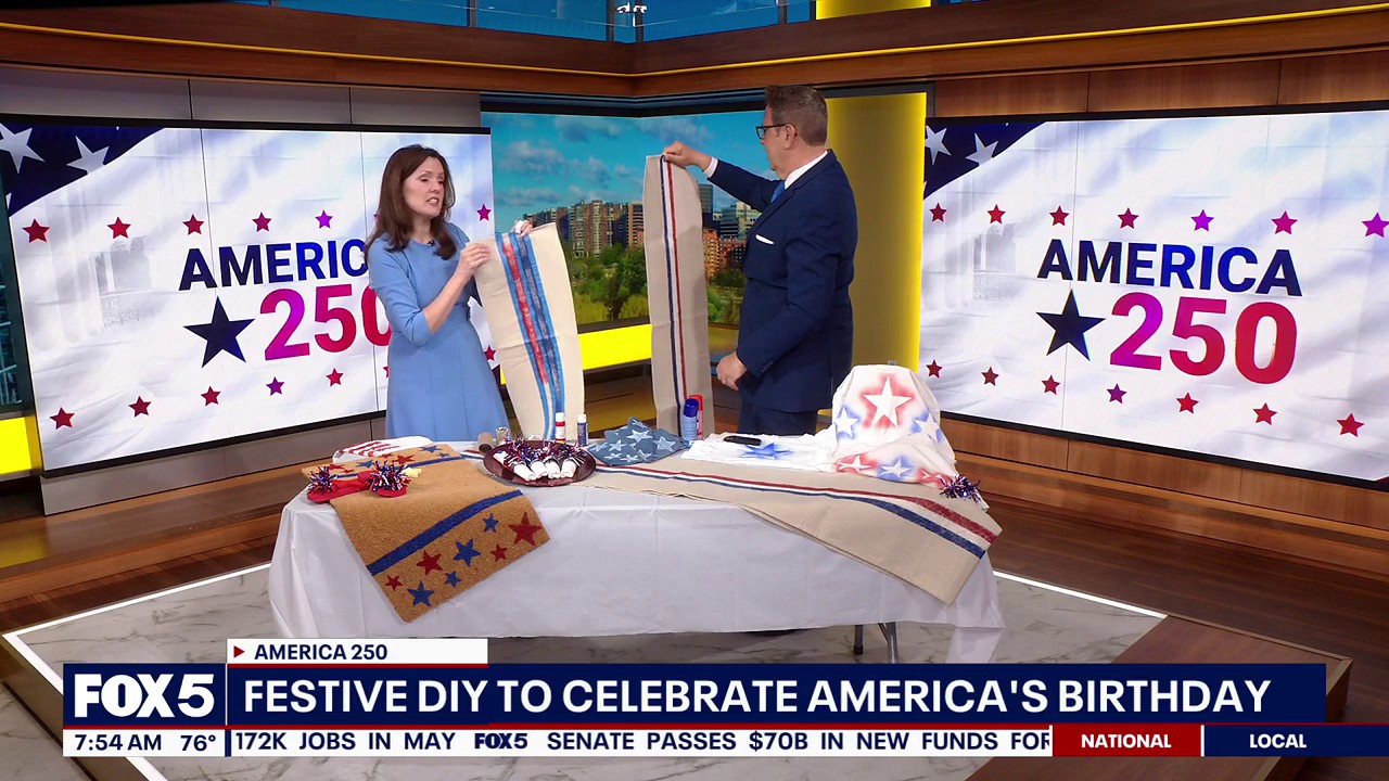 America 250: Patriotic crafts on a budget