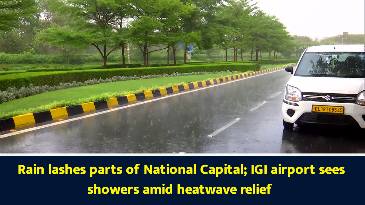Rain lashes parts of national capital; IGI airport sees showers amid ...