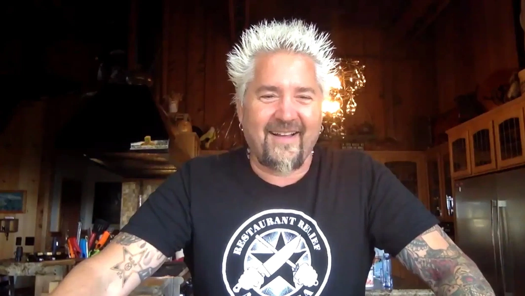 Guy Fieri praises fresh fish and chips over frozen fare