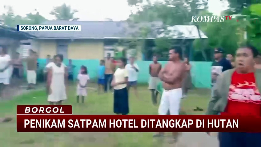 Dua buronan kasus penikaman satpam hotel di Sorong ditangkap, terancam ...