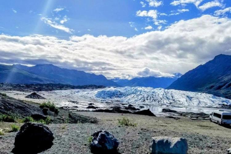 Into the blue: Glacier trekking and dog sledding on an Alaska cruise
