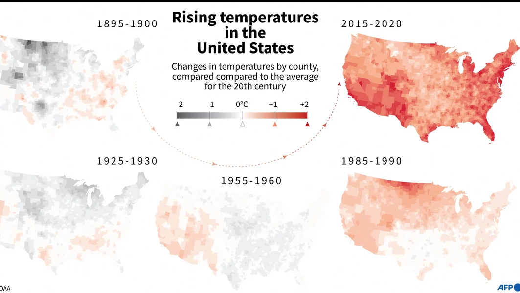 June US heat wave triggers health alerts and fire warnings