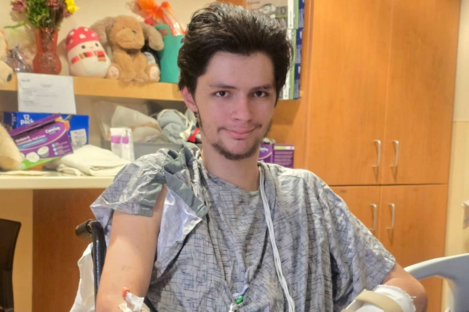 19-year-old, who lost both legs and nearly died in a Halloween car ...