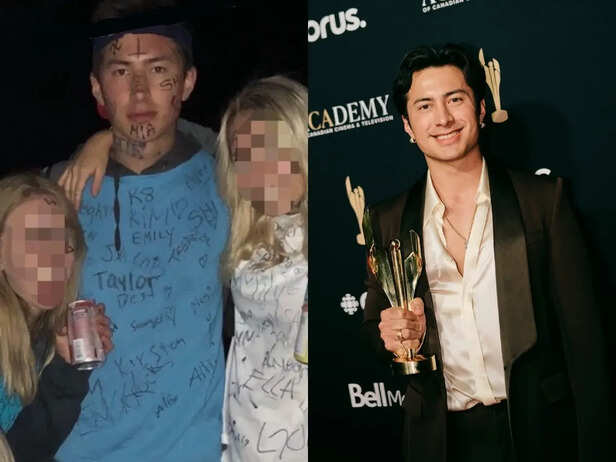 Heated Rivalry star Hudson Williams under fire as alleged swastika and ...