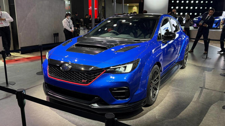 Subaru’s performance-B STI concept is actually going into production
