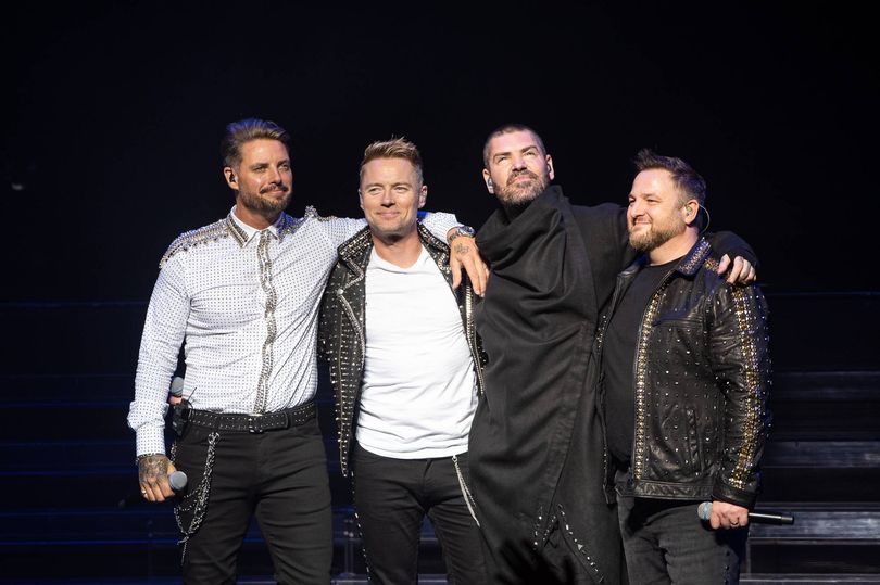 Boyzone fans' 'what's the reason?' concern for Mikey Graham at reunion show