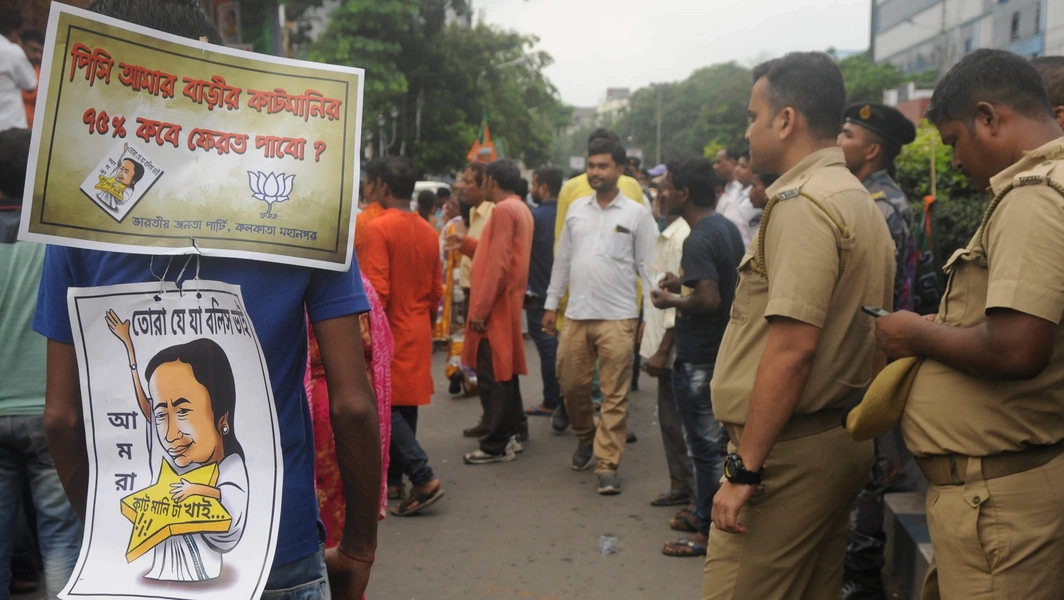 Madan Mitra’s car egged amid mob attack in Bengal unrest