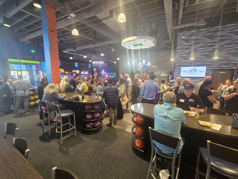 Fortuna, Eureka chamber members check out new Bear River entertainment zone
