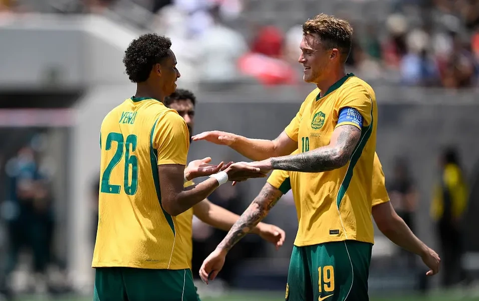 Yengi scores on debut as Socceroos hold Switzerland 1-1