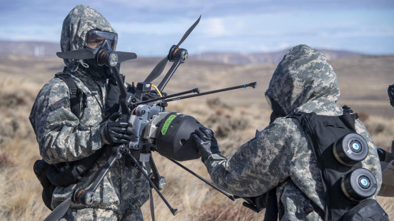 US Army orders $11.2-million drone kits to detect battlefield chemical ...