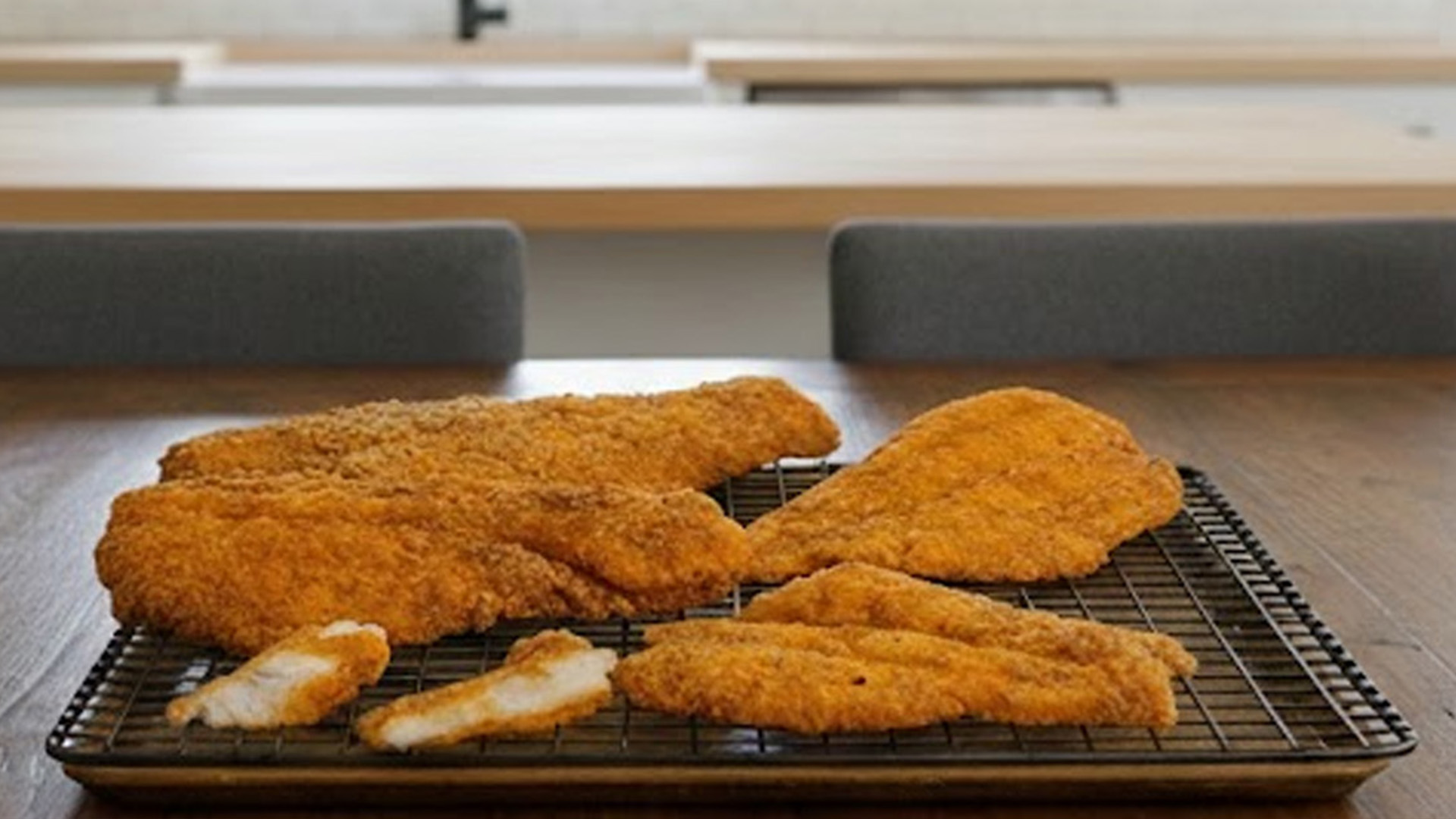 How to make crispy breaded fish fillets