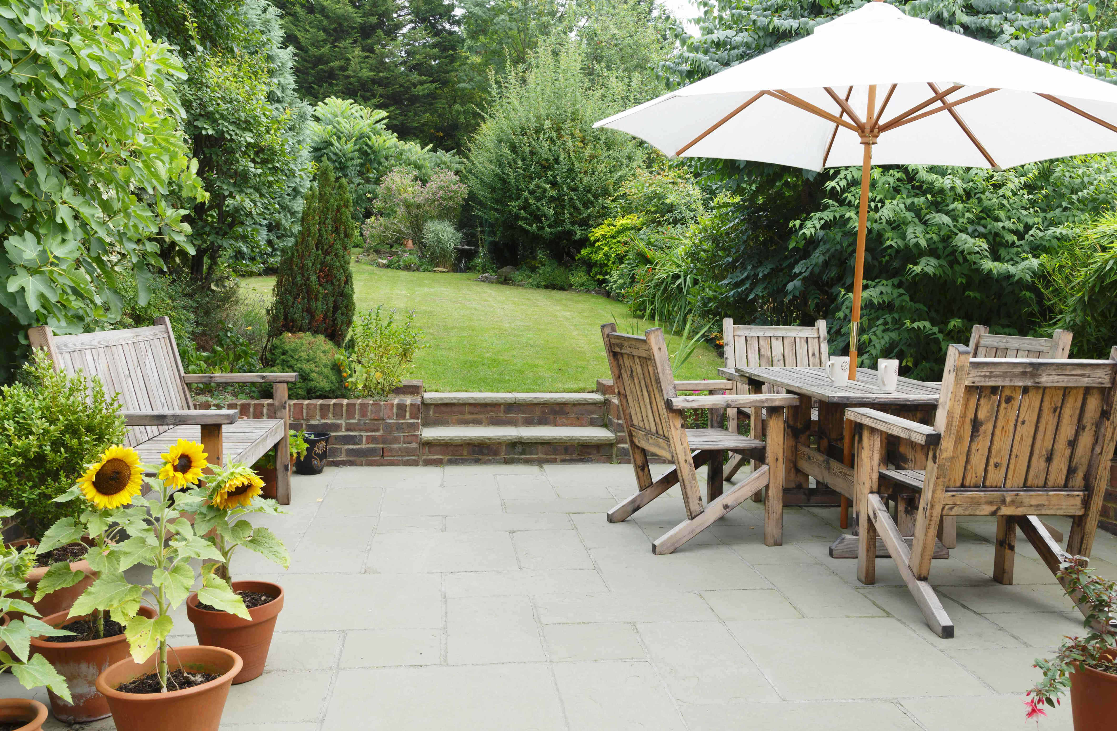 How to clean a patio umbrella to remove mold, mildew, and pollen
